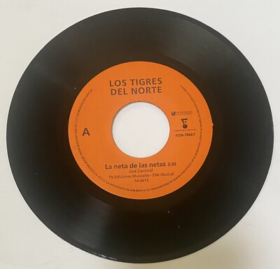 Los Tigres Del Norte “ La Neta De Las Netas / Directo Al Corazon “ 45 ...
