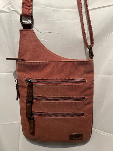 Davan Crossbody Canvas Sling Bag Shoulder Waist Purse Multi Zipper Pockets | eBay