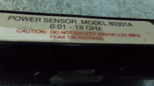Gigatronics 80301A 10 MHz to 18 GHz Power Sensor Use With Giga-tronics ...