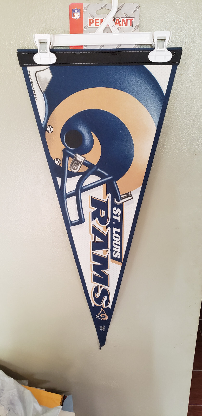 ST LOUIS RAMS FOOTBALL NFL RETRO FELT VINTAGE PENNANT 10/22/23 | eBay
