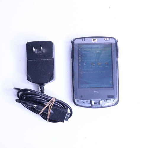 HP iPAQ Pocket PC PDA HX2490 2490C Windows Mobile 5.0 w/Charger Working ...