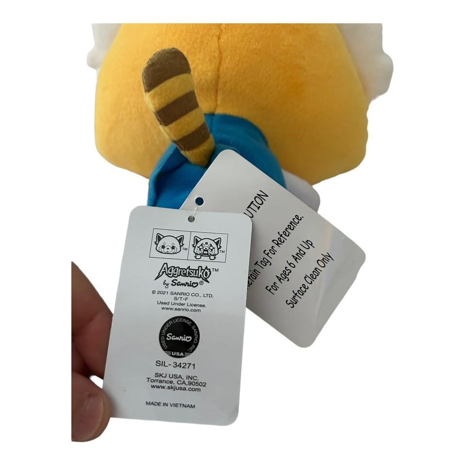 Japan Aggretsuko Aggressive Retsuko Sanrio Plush Toy Stuffed Doll New ...