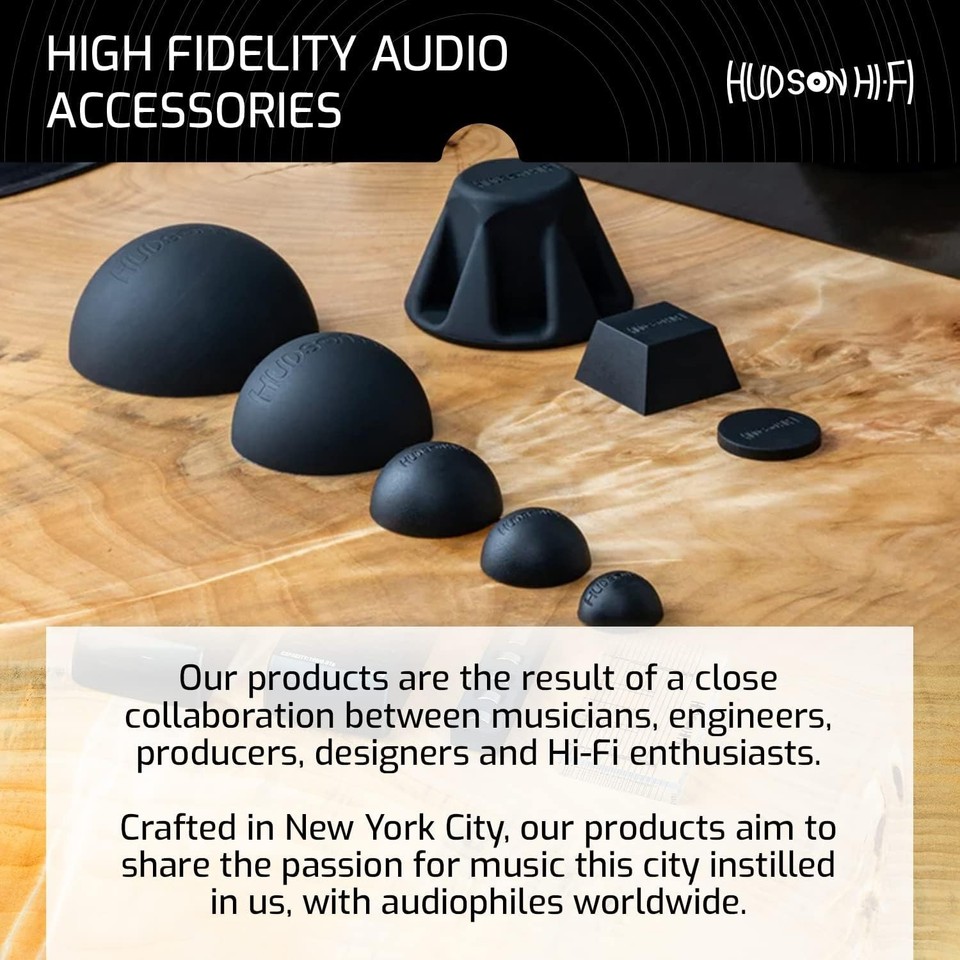 Vibration Damping Pads – 100 lbs Load Capacity for Speakers ...