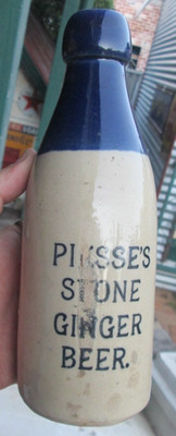 Nice blue top blob top GB PIESSES STONE GINGER BEER from Katanning West ...