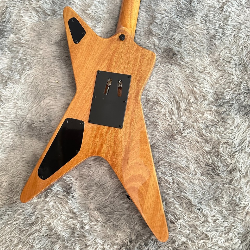 US Dimebag Darrell Warlock Original Wood Grain Coating Electric Guitar in Stock | eBay