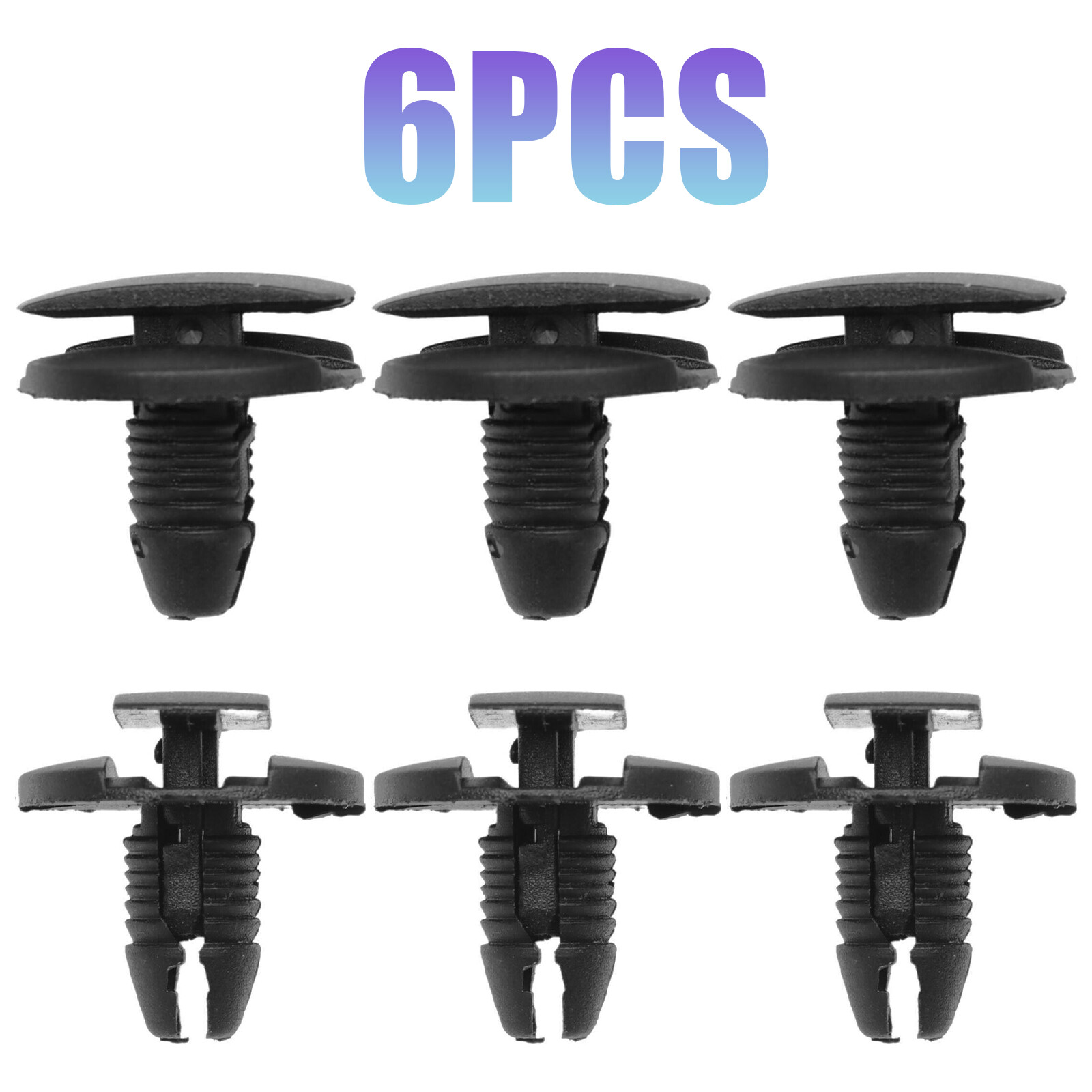 For Porsche Cayenne Engine Compartment Trim Clip Fasteners (Set of 6 ...