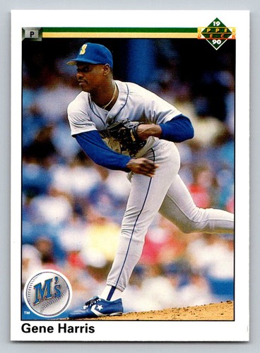 Gene Harris #565 1990 Upper Deck Seattle Mariners | eBay