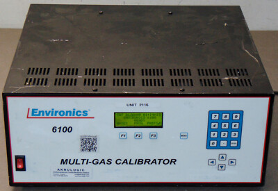 Environics 6100 Multi-Gas Calibrator | eBay