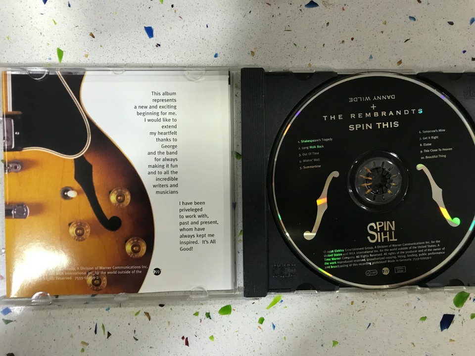 Danny Wilde CD Spin This 1998 the Rembrandts | eBay Australia