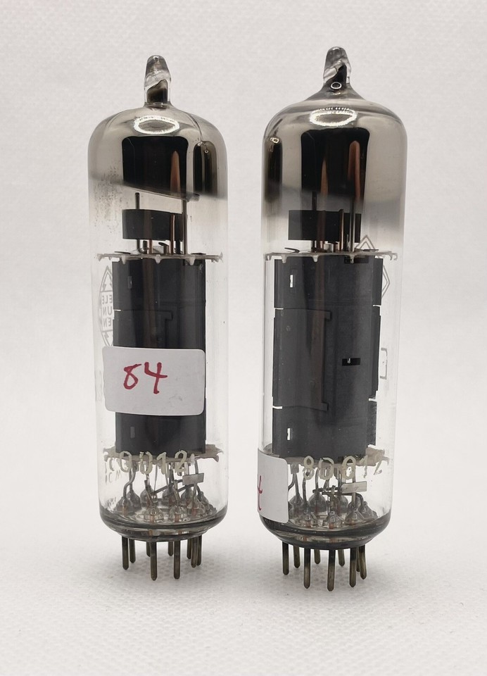 Telefunken EL86 (6CW5) Rebrand. Matched Pair with Same Date Codes | eBay