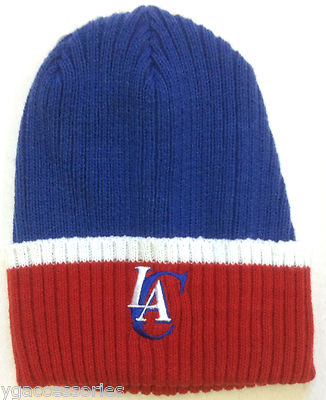 NWT NBA Los Angeles Clippers Adidas Cuffed Winter Knit Hat Cap Beanie ...