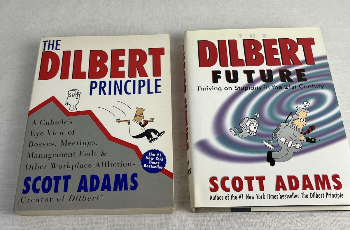 Dilbert Scott Adams Newsweek Magazine 1996 In Cartoons Scott Adams