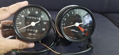 Honda CM250T CM 250 Gauge Tachometer Speedometer 1 pair GENUINE NOS JP ...