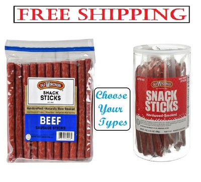 Old Wisconsin Beef Snack Sticks, 26 oz. Choose Your Types | eBay