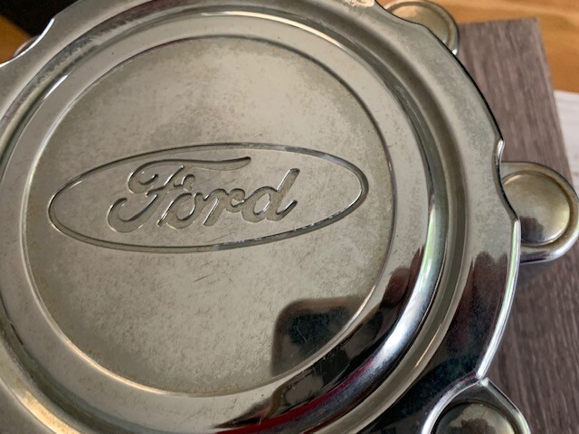#E 1) 1999-04 Ford F-250 Excursion Wheel Center Cap Chrome Hubcap 1C34 ...