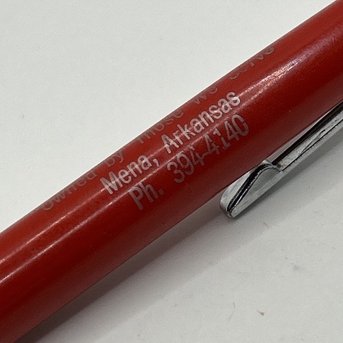 VTG Ballpoint Pen RICH MOUNTAIN ELECTRIC COOPERATIVE Mena, Arkansas | eBay