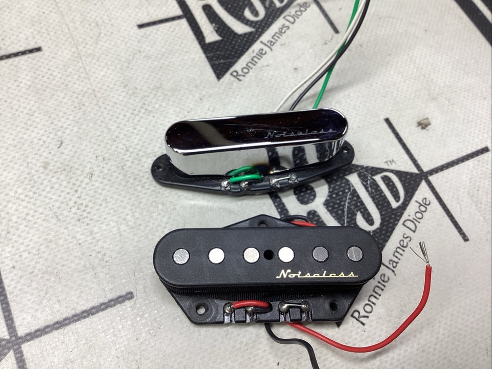 Fender Vintage Telecaster Noiseless Stacked Pickup Set | eBay