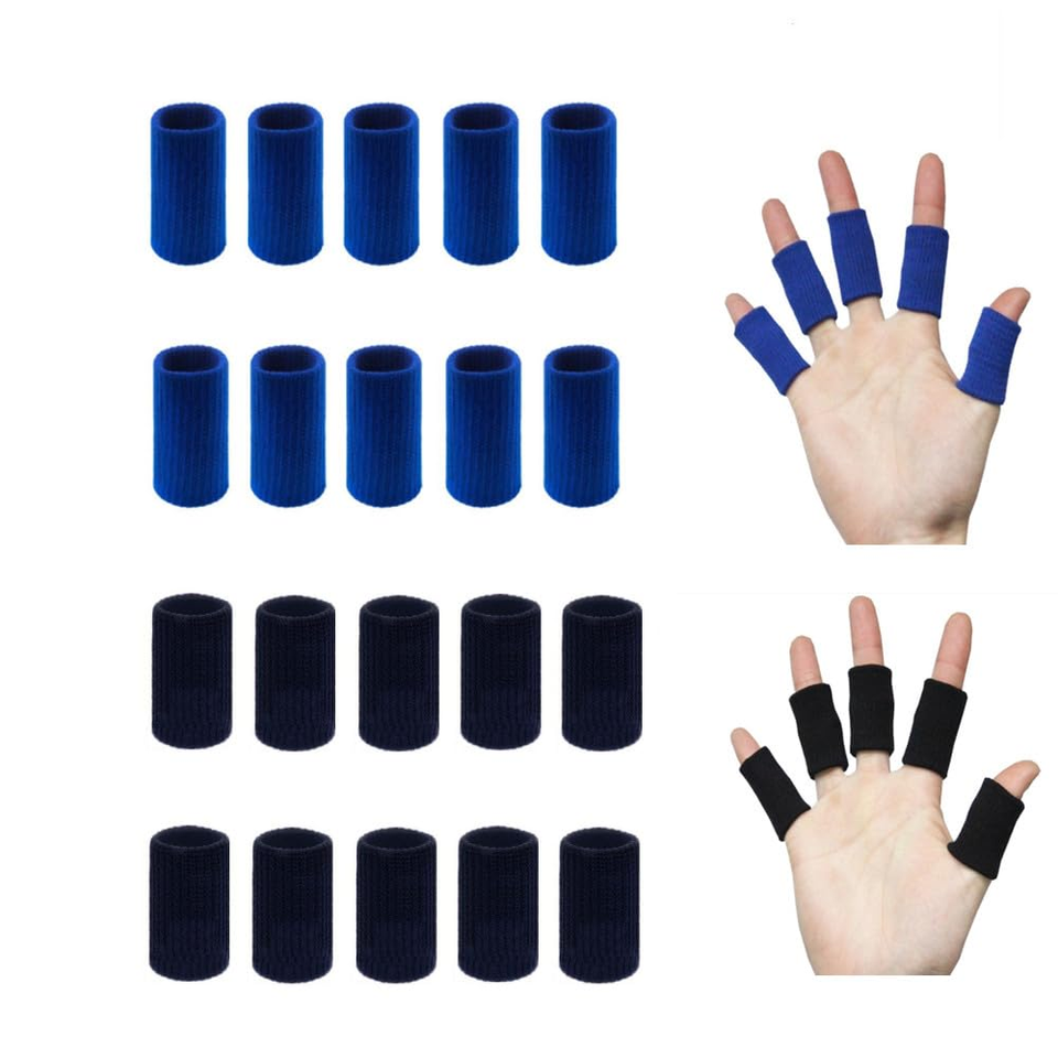 GYWHOOFT Finger Protector,20 PCS Finger Brace Boating Finger Sleeves ...