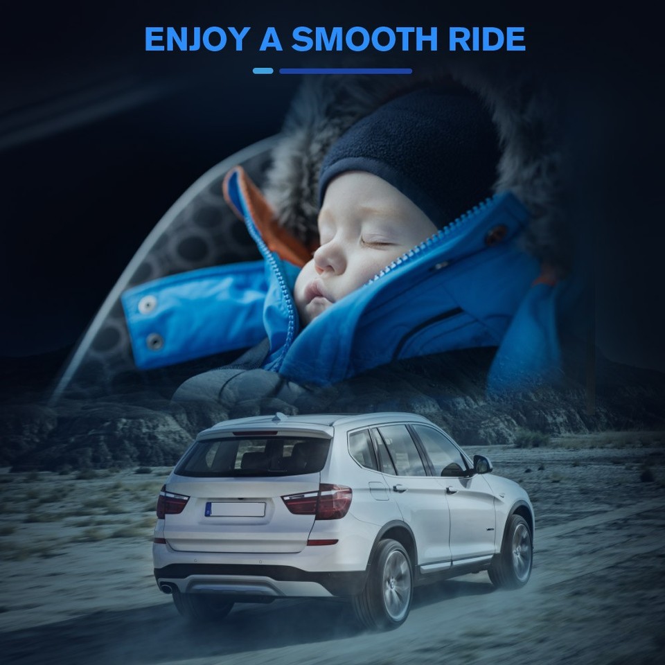 For 2000-2005 Toyota Echo Pair Front Complete Struts With Coil Springs ...