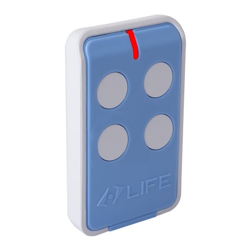 ⭐Life MAXI 4 Blue 4 Channel Remote Control Rolling Code 433,92 MHz ...