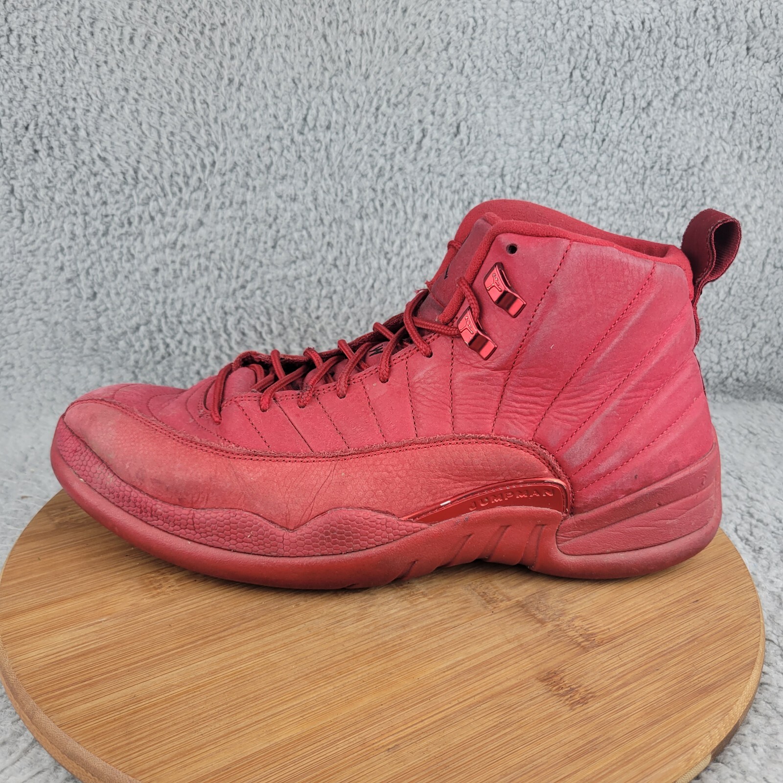 Size 12 - Air Jordan 12 Retro Gym Red 2018 130690-601 OG XII Red/Black ...