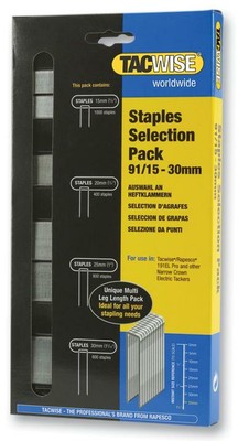 STAPLE KIT (PK 2 800) 15 20 25 30MM - 91 STAPLE KIT | eBay UK