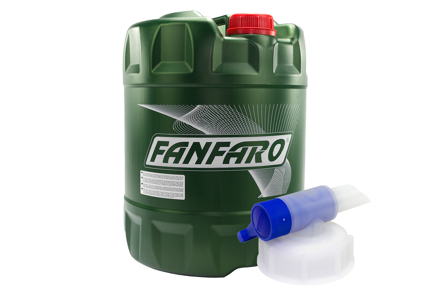 Roller 20 Liter Motoröl FANFARO M-4T+ 10W-40 API SL inkl. Auslasshahn ...