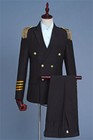 Men Airline Captain Suit Pilot Blazer Aviator Costume Uniform Suit ...