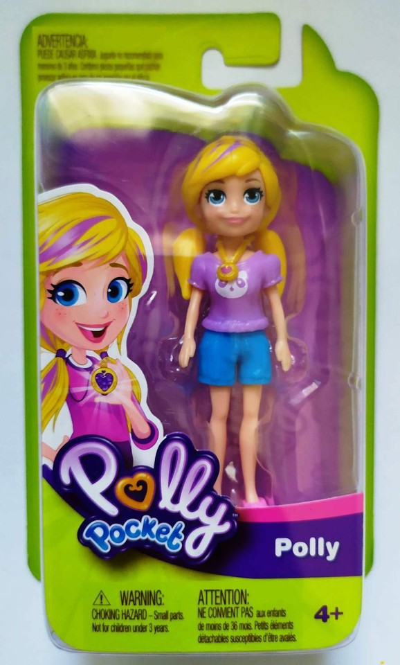 POLLY POCKET ACTIVE POSE DOLLS 9cm TRENDY OUTFIT ACCESSORIES SHANI LILA ...