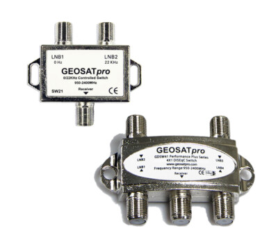 GEOSATpro 22KHz (0/22) Tone Control Switch + GEOSATpro 4X1 DiSEqC ...