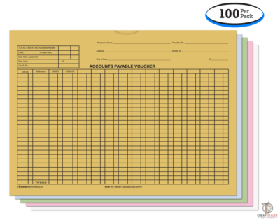 Accounts Payable Forms (9 x 12 Envelopes) General Accounting Style (100 ...