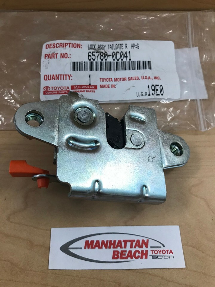 07-20 TUNDRA TAILGATE LATCH LOCK RIGHT PASSENGER SIDE 65780-0C041 | eBay