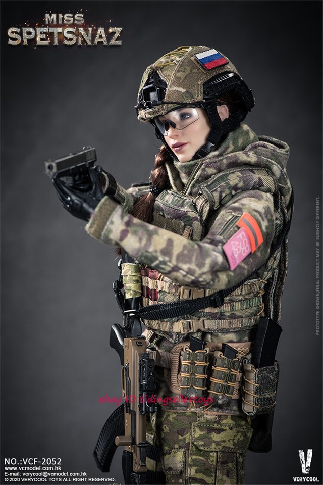 VERYCOOL Russian Special Combat Women MISS SPETSNAZ 1/6 Action Figure ...