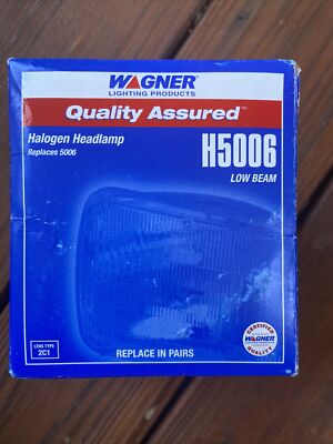 Wagner Lighting H5006 Halogen Headlight Light Bulb NEW & Sealed | eBay