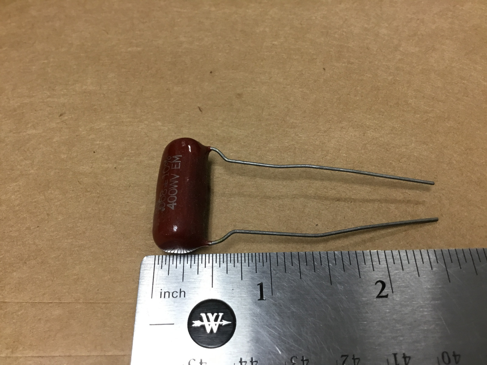 2 PC EL MENCO .068uF 400V 10% Capacitor | eBay