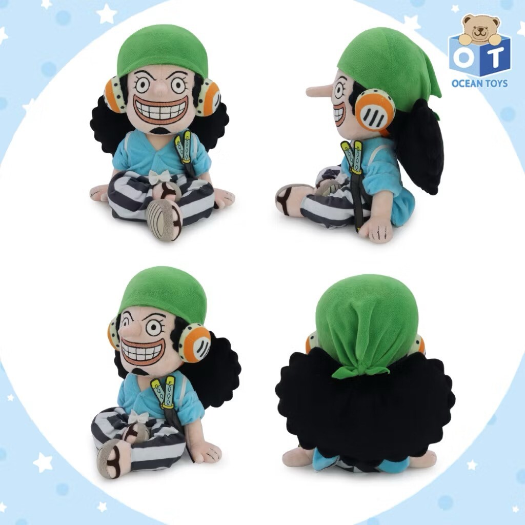 9" Authentic Toei Animation ONE PIECE USOPP Plush Stuffed Doll Toy ...