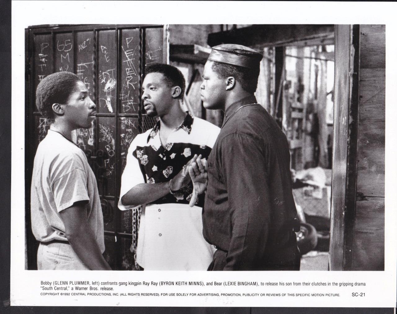 Glenn Plummer Lexie Bigham Byron Minns South Central 1992 movie photo ...