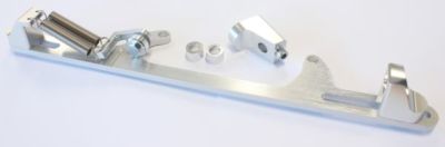 AEROFLOW Billet Throttle Cable Bracket 4500 Dominator Style Silver ...