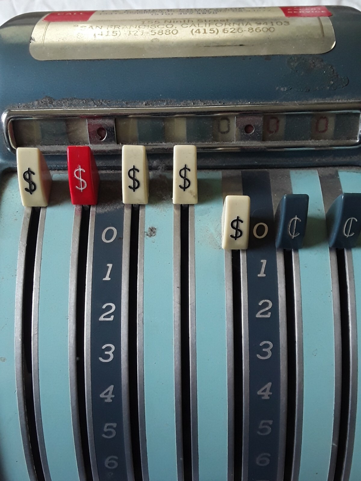 Vintage F&E Check Protector Series 900 Hedman Company with Keys | eBay