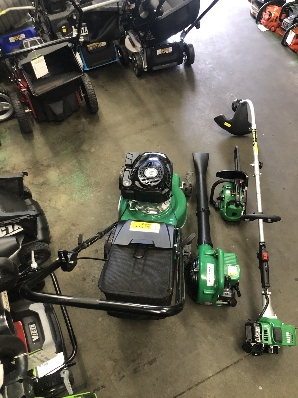 Cheetah Mower Chainsaw Blower Brush Cutter Snipper Demo Package Made By ...