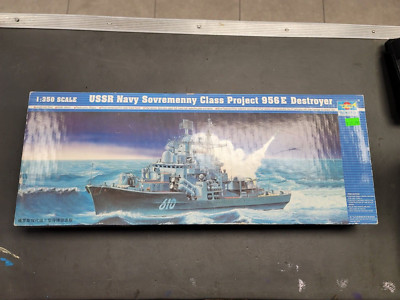 Trumpeter - USSR Navy Sovremenny Class Project 956E Destroyer (1:350 ...