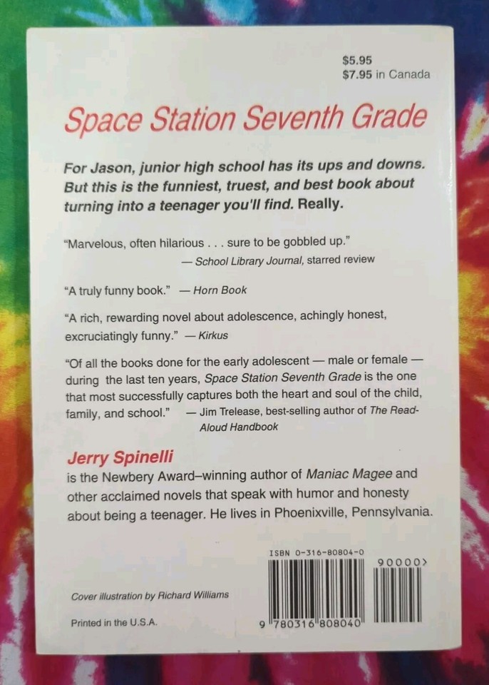 Space Station Seventh Grade (Jerry Spinelli, 1982) Paperback Book | eBay