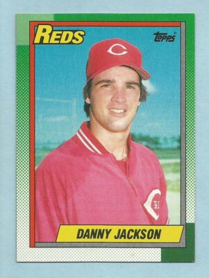 1990 Topps Baseball Danny Jackson #445 Cincinnati Reds CASE FRESH! | eBay