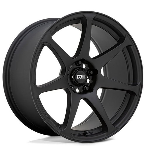 17x8"Motegi Racing Wheels MR154 Battle Matte Black Rims | eBay