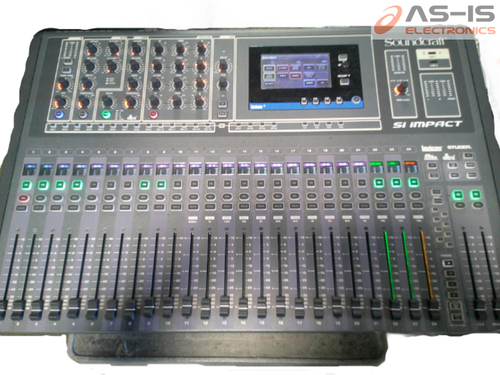 *AS-IS* Soundcraft Si Impact Digital Mixing Console | eBay