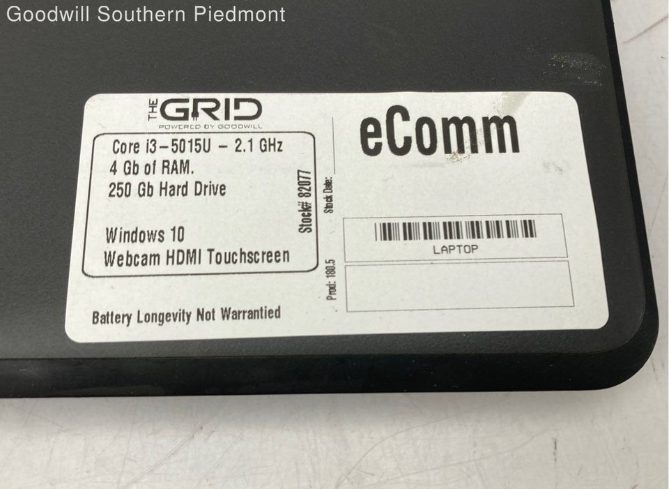 Dell Latitude 3350 Intel Core i3-5015U 2.1 GHz 4 GB RAM 250 GB HDD ...