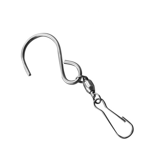 8 Pcs Swivel Hook Rotating Snap Hooks and Rings Stainless Steel Clip ...