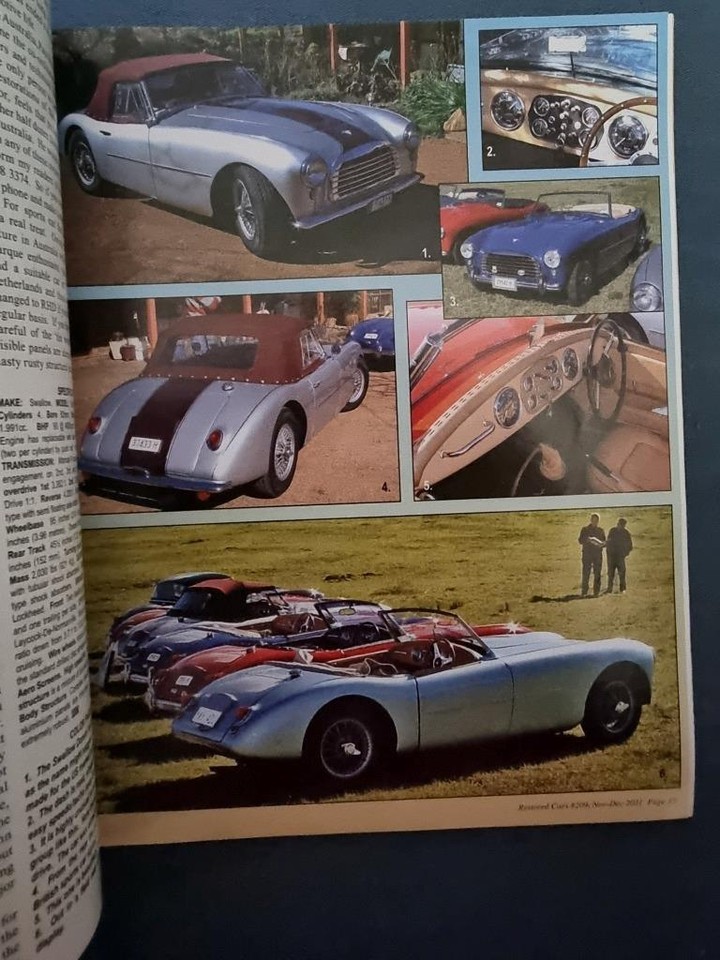 Restored Cars Magazine Issue No. 209 Nov - Dec 2011 FREEPOST IN ...