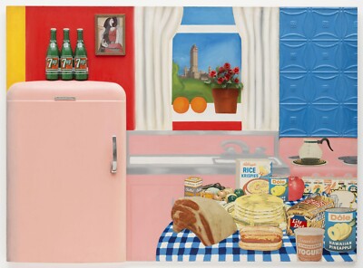 Tom Wesselmann - Still Life #30, 40x50IN Rolled Canvas Home Decor Wall ...