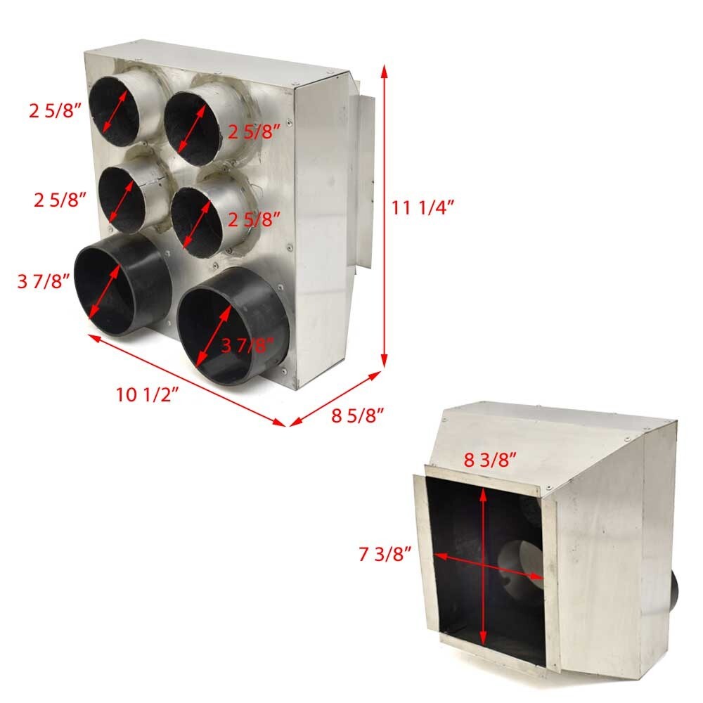 Dometic Boat AC Plenum Box 229801132 | Carver Aluminum 9061370 | eBay